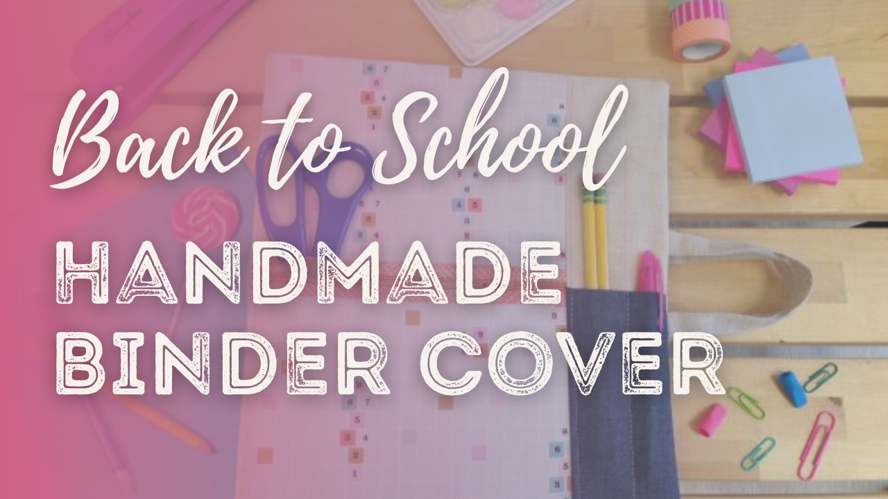 Back to School Binder Cover from Art Gallery Fabrics – Stitchin Heaven