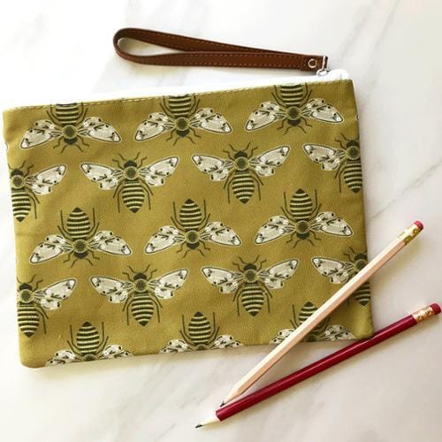 Gingibear - Busy Bee Pouch – Stitchin Heaven