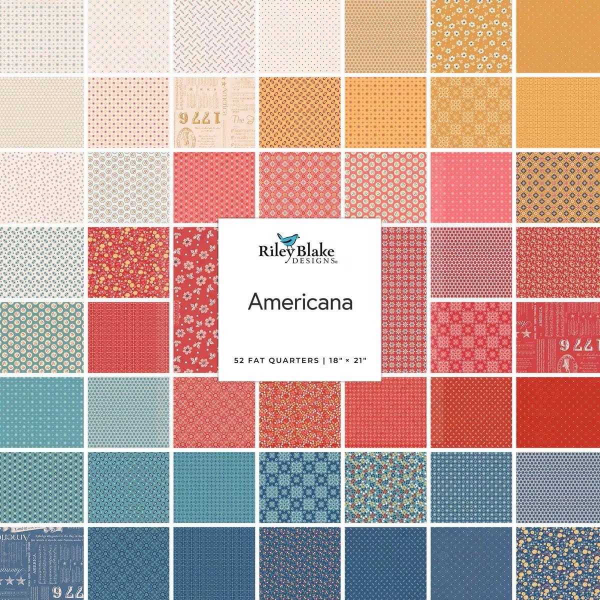 Americana - Fat Quarter Bundle – Stitchin Heaven