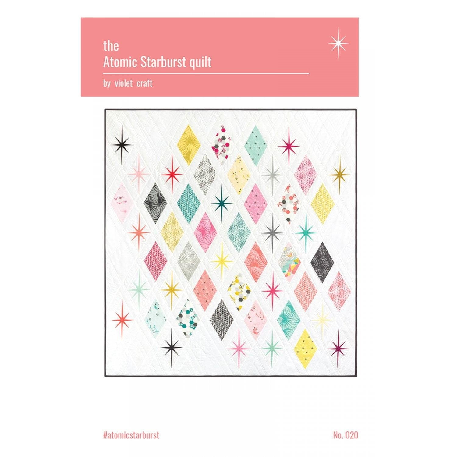 Atomic Starburst Quilt Pattern – Stitchin Heaven