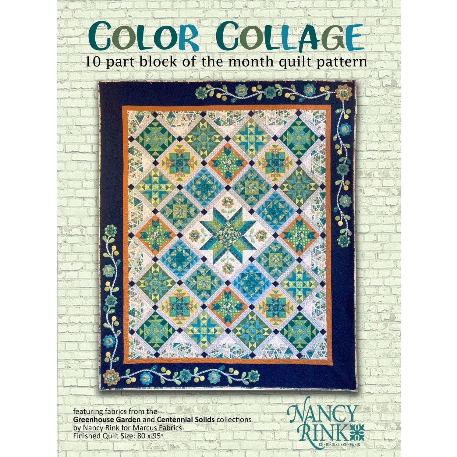 quilt block coloring book