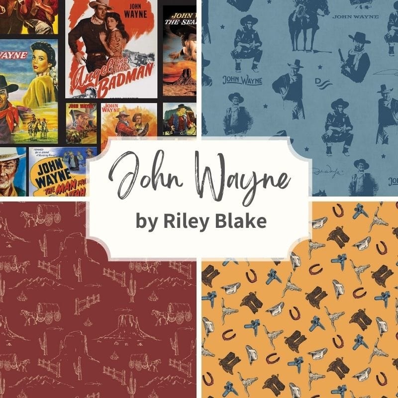 John Wayne Fabric Collection by Riley Blake – Stitchin Heaven