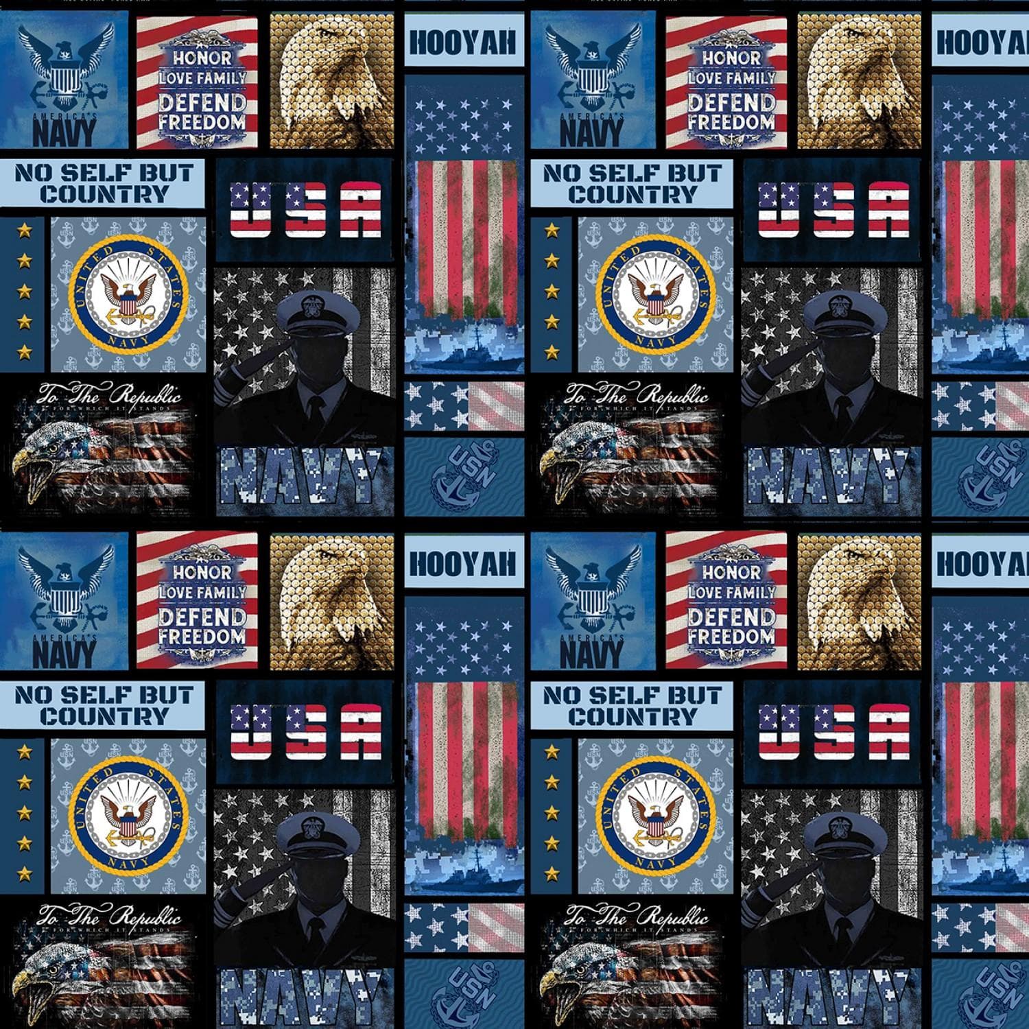 Military - Navy Block – Stitchin Heaven