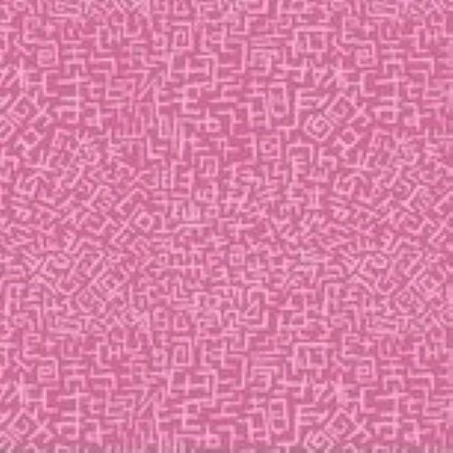 Kaffe Classics - Geo Maze Pink – Stitchin Heaven