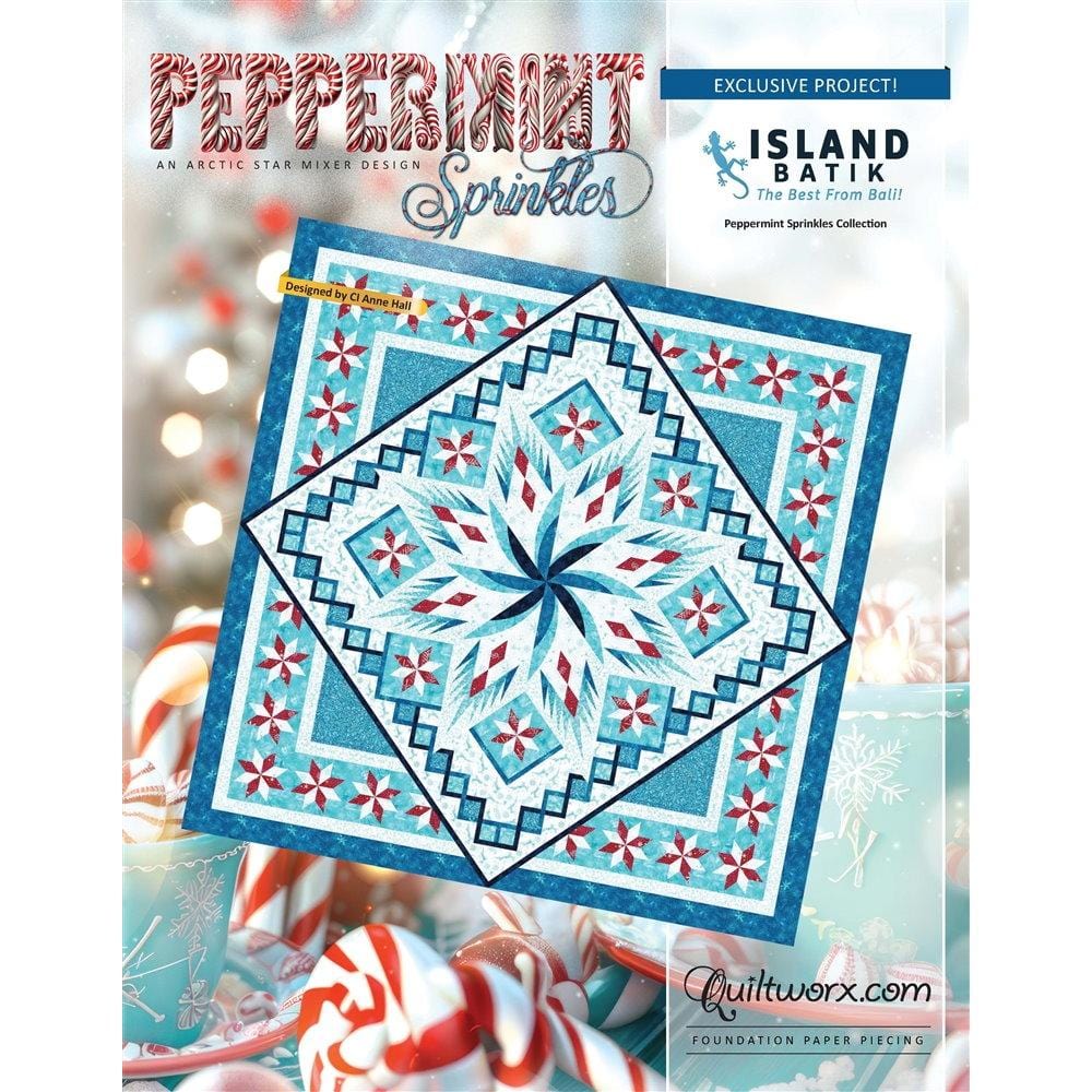 Judy Niemeyer Quiltworx - Peppermint Sprinkles Quilt Pattern – Stitchin ...