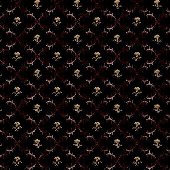 Strawberry Emery - X Flower Black – Stitchin Heaven