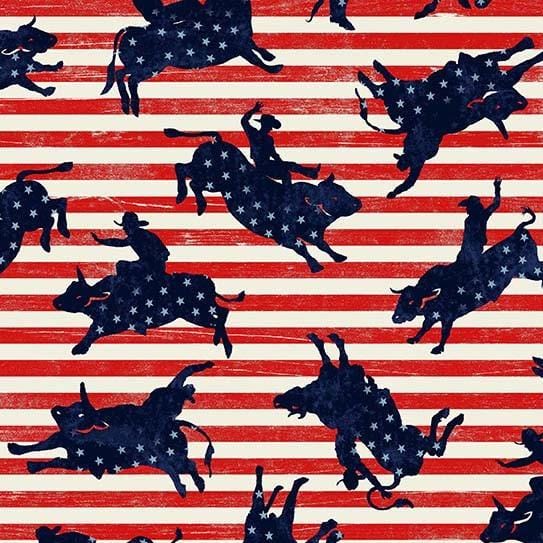 All American - Rodeo Rider Stripes – Stitchin Heaven