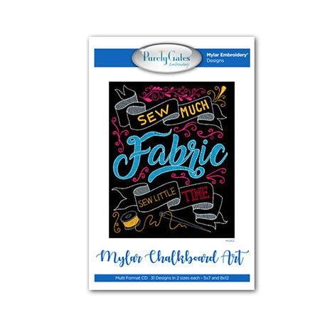 Purely Gates - Mylar Chalkboard Art – Stitchin Heaven