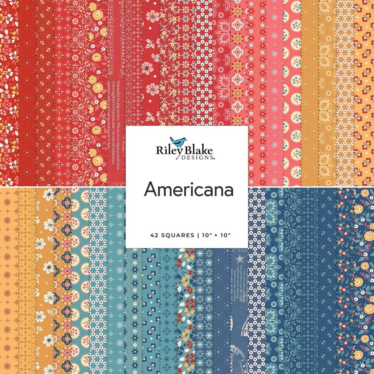 Americana - 10" Stacker – Stitchin Heaven
