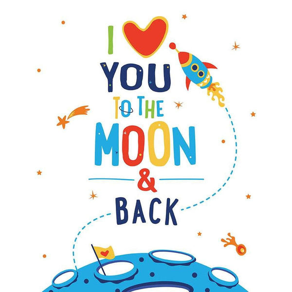 Blast Off - Panel White