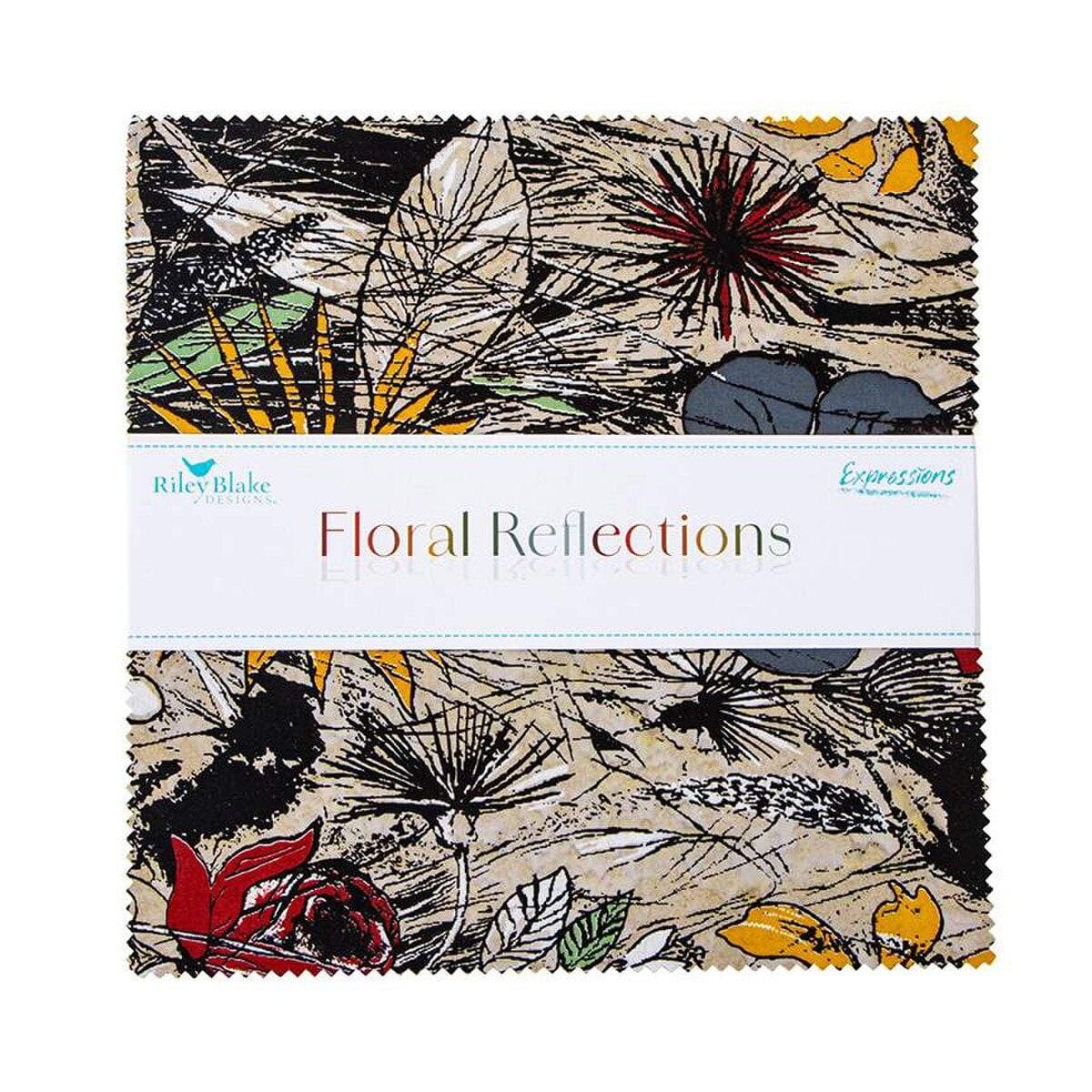 Floral Reflections - 10" Stacker – Stitchin Heaven