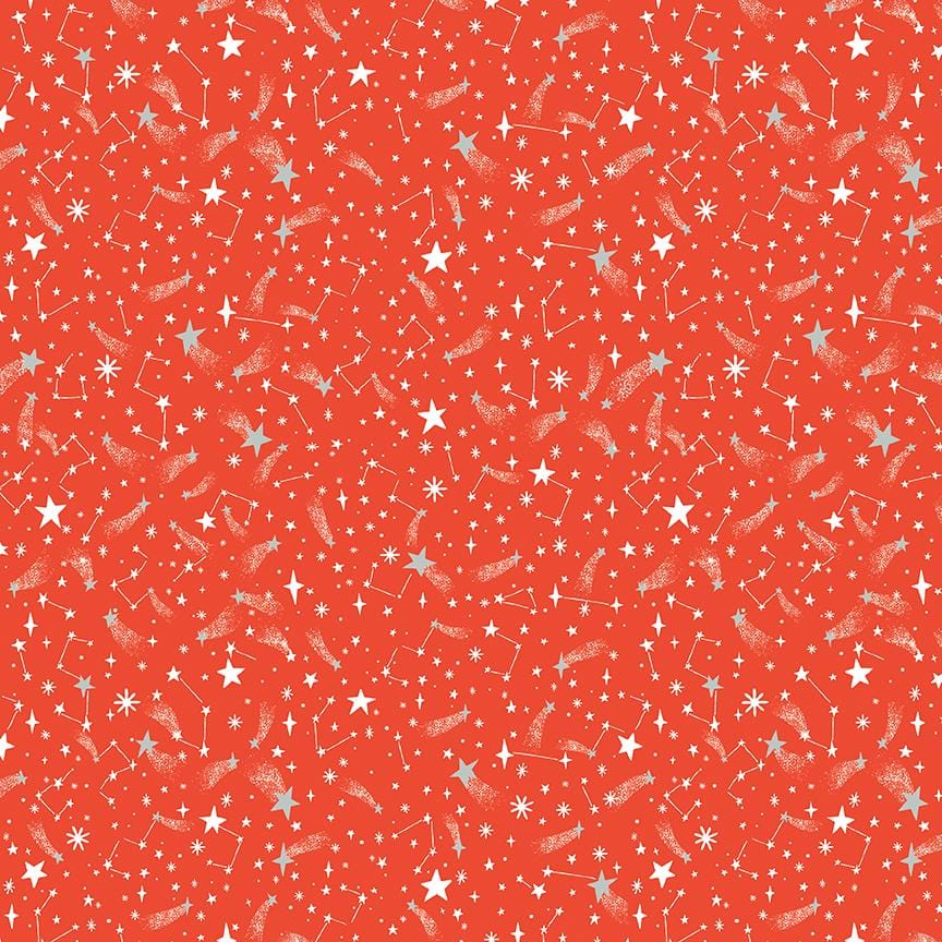 Twas - New Fallen Snow Red Sparkle