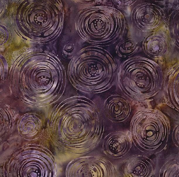 Plum Bouquet - Circle Swirls Plum – Stitchin Heaven