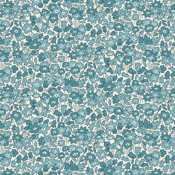 Sentiments - Tonal Flowers Blue – Stitchin Heaven