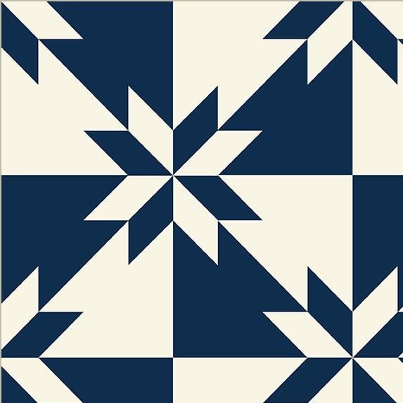 Perfect Points - Hunter's Star Indigo – Stitchin Heaven