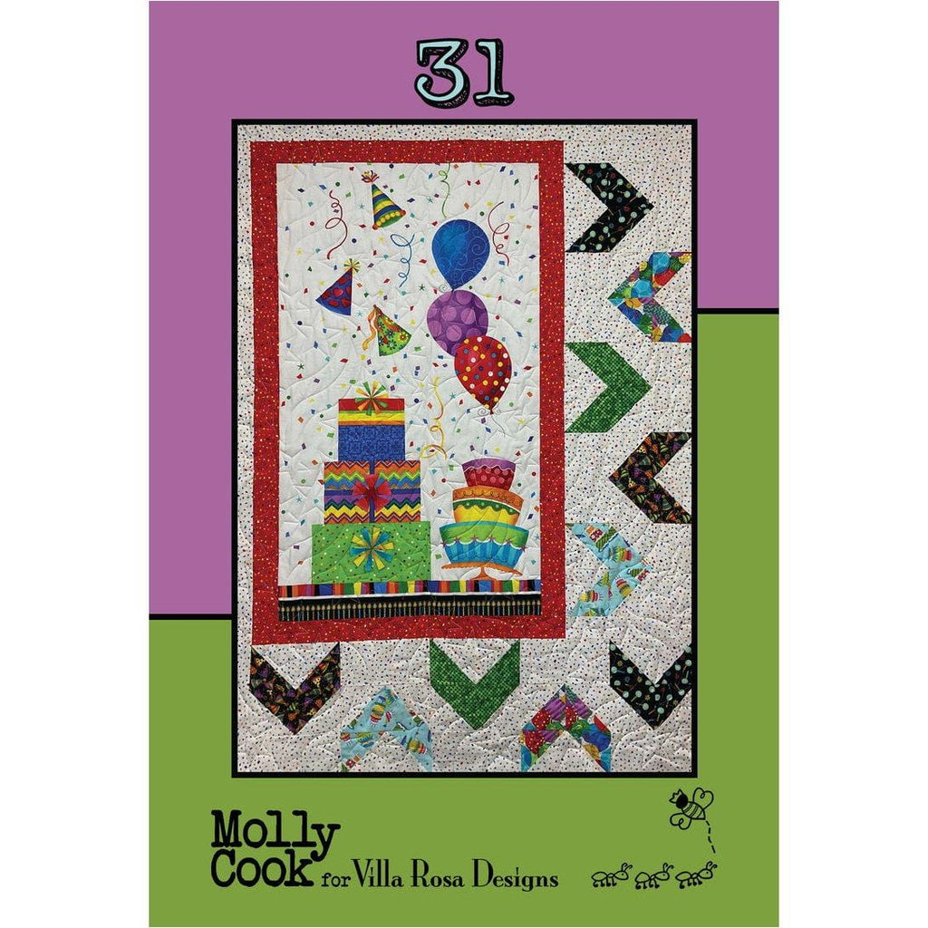 Villa Rosa Postcard - 31 Quilt Pattern