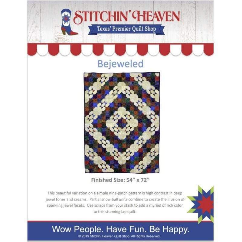 Bejeweled Quilt Pattern - Stitchin Heaven