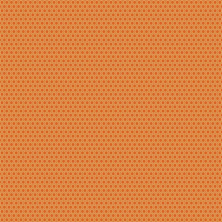 Benartex - Color Up - Hexy Dark Orange – Stitchin Heaven