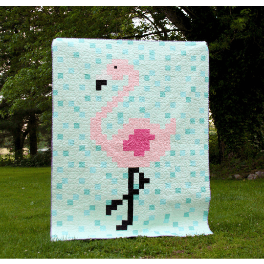 Fun Flamingo Quilt Pattern