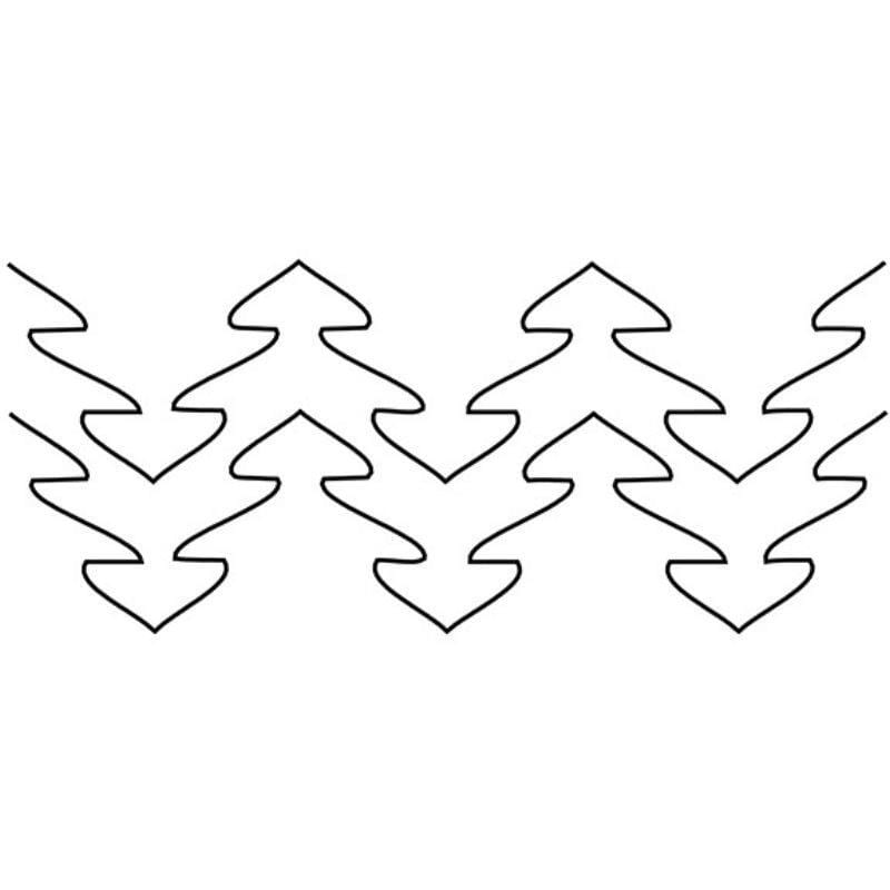 Handi Quilter - Trees Groovy Board - Stitchin Heaven