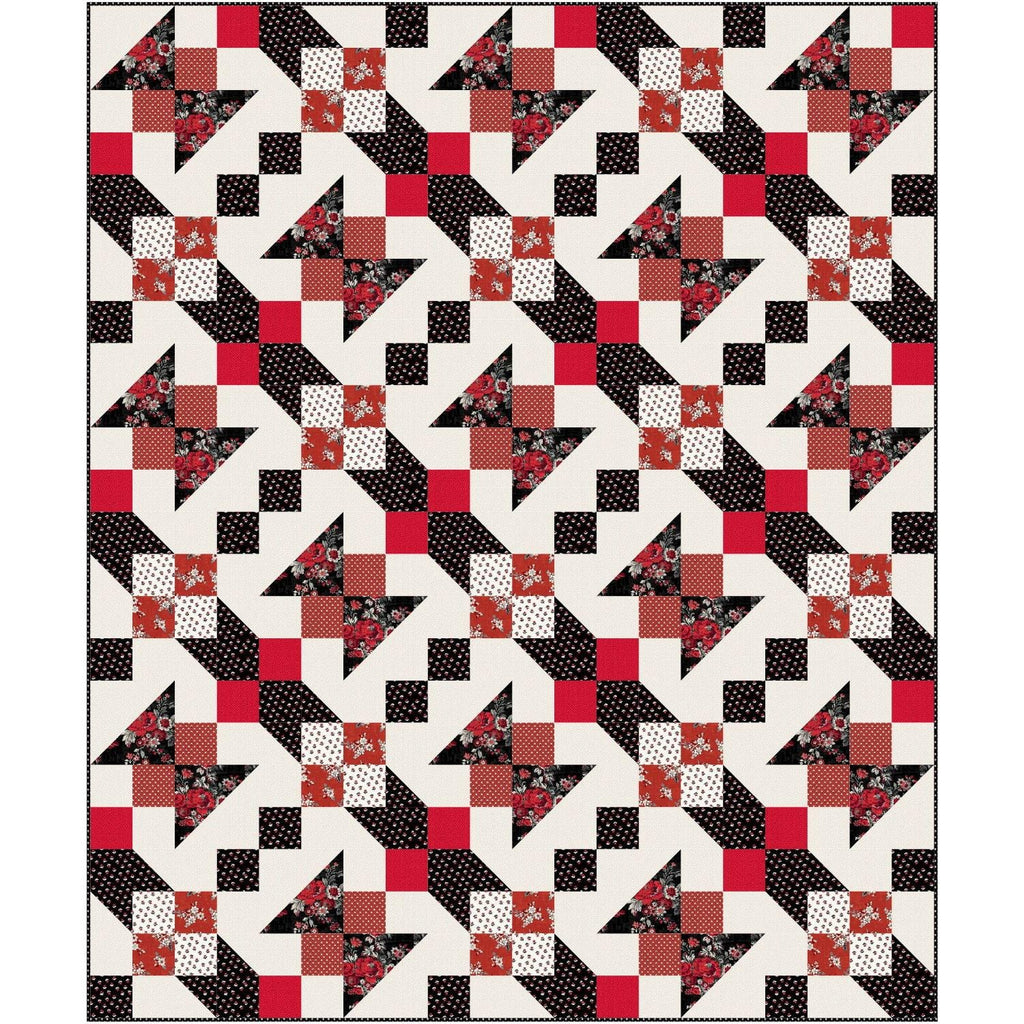 Celestial Flying Nun Ruby Quilt Kit