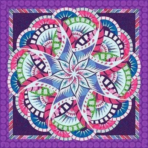 Judy Niemeyer Quiltworx - Coral Reed Queen Size Quilt Pattern ...