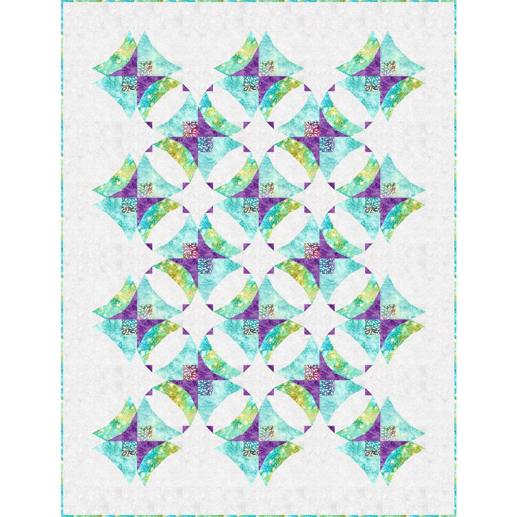 Rays N' Rainbows Quilt Pattern