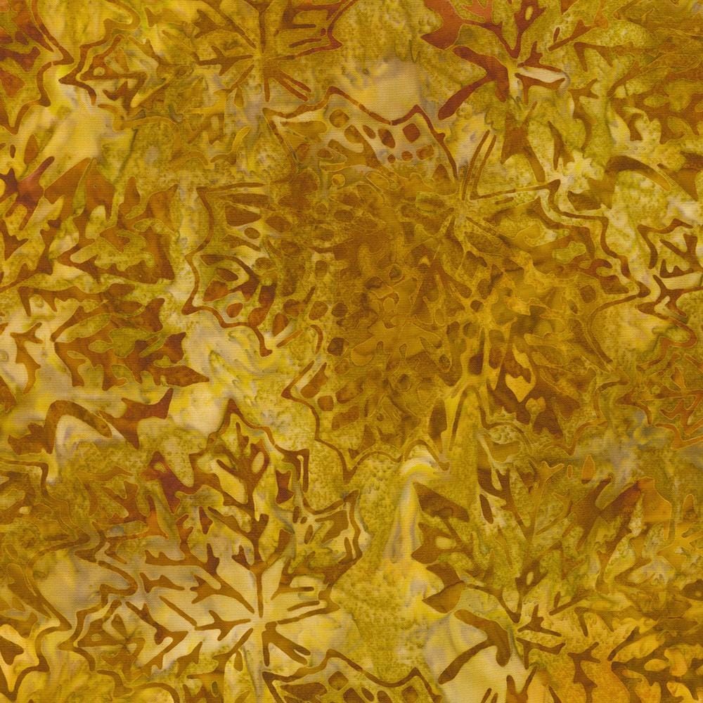 Artisan Batiks: Auburn - Maple Leaves Copper